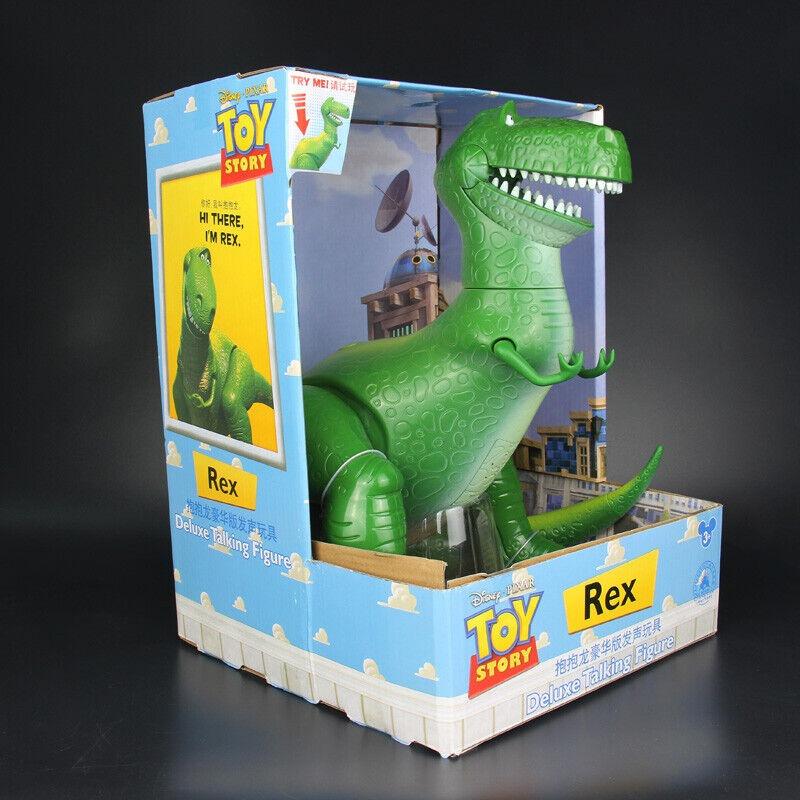 Disney Parks Toy Story Rex Deluxe 12" Talking Figure New with Box ...