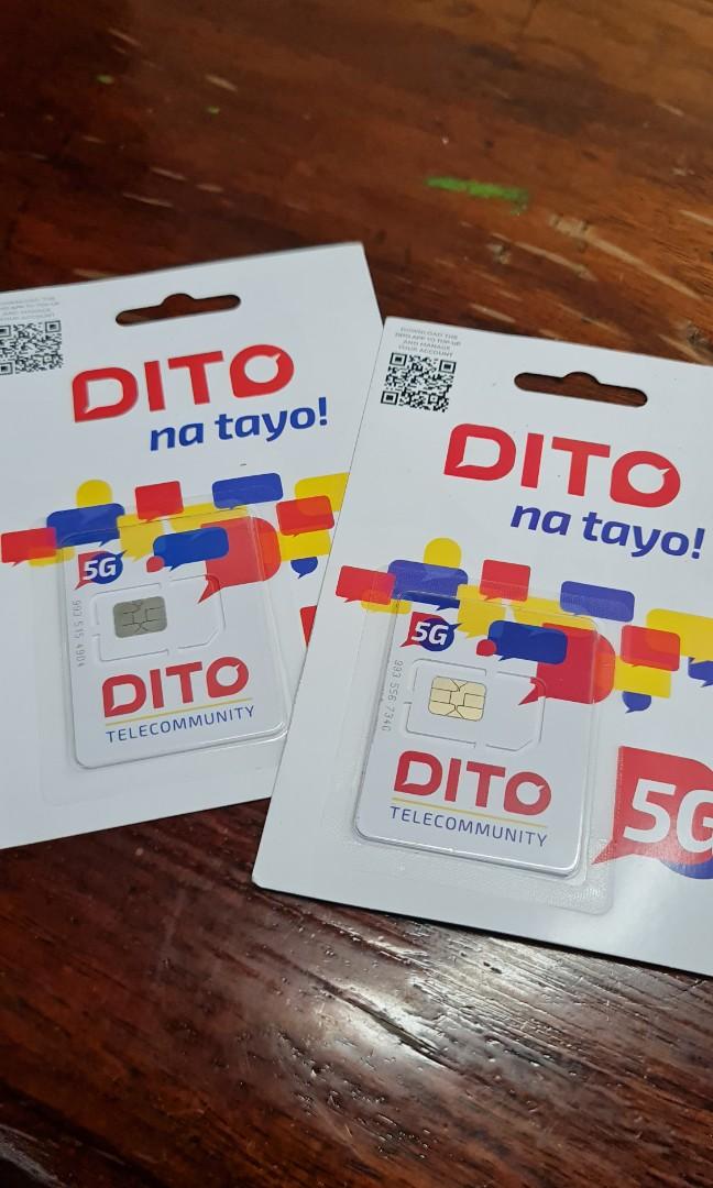 DITO SIM CARD, Mobile Phones & Gadgets, Mobile & Gadget Accessories ...