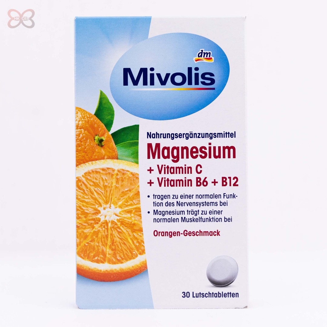 DM - DM鎂+維他命C+B6+B12錠劑30片(45g) (德國平行進口), 健康及營養食用品, 健康補充品, 健康補充品 - 維他命及 ...