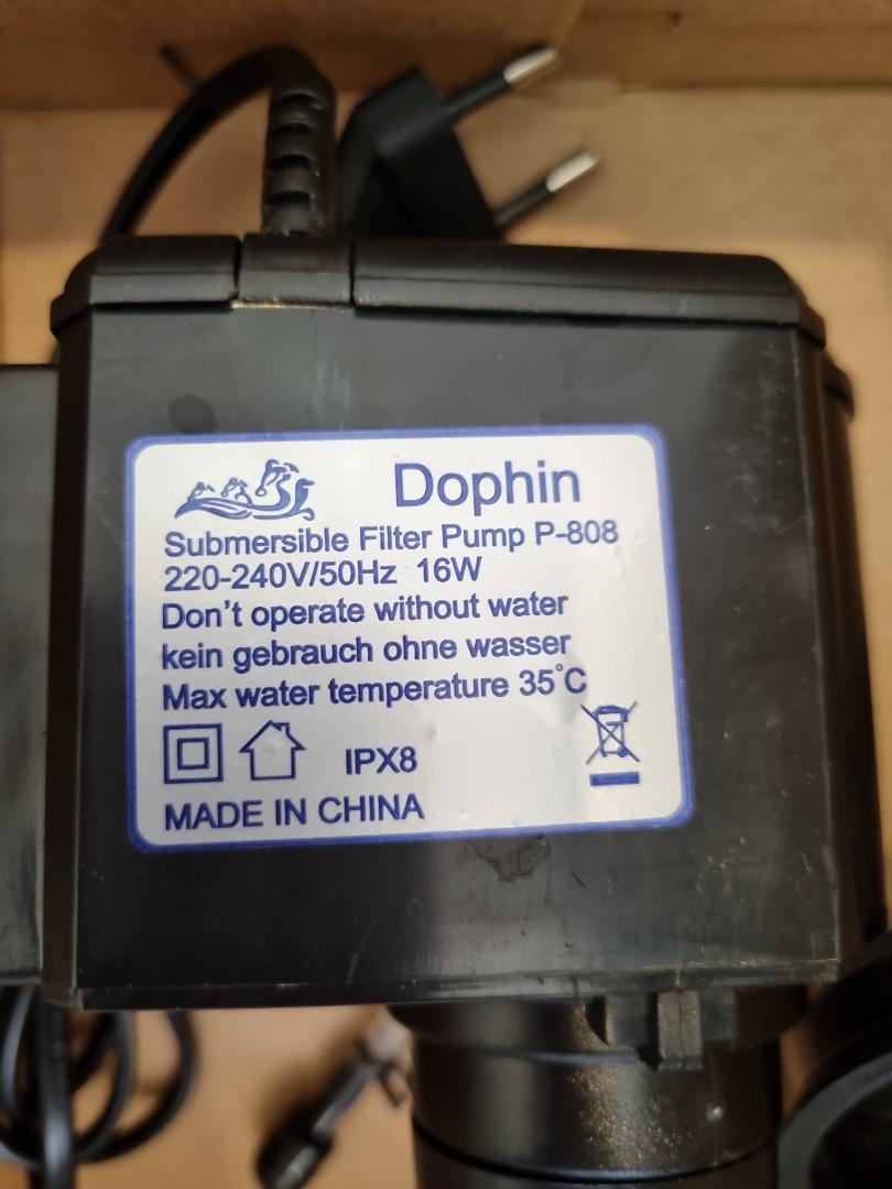 Dolphin overhead filter pump. PUMP ONLY., Pet Supplies, Homes & Other ...