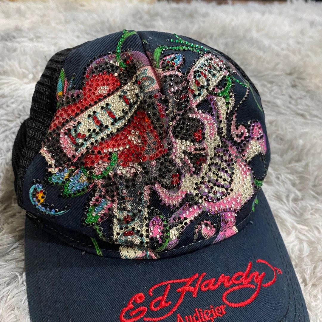 Ed hardy Black Cap, Men's Fashion, Watches & Accessories, Caps & Hats ...