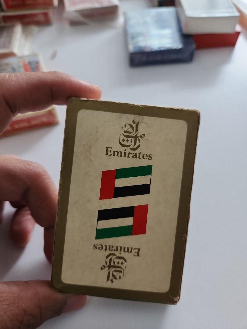Emirates vintage playing cards, Hobbies & Toys, Collectibles ...
