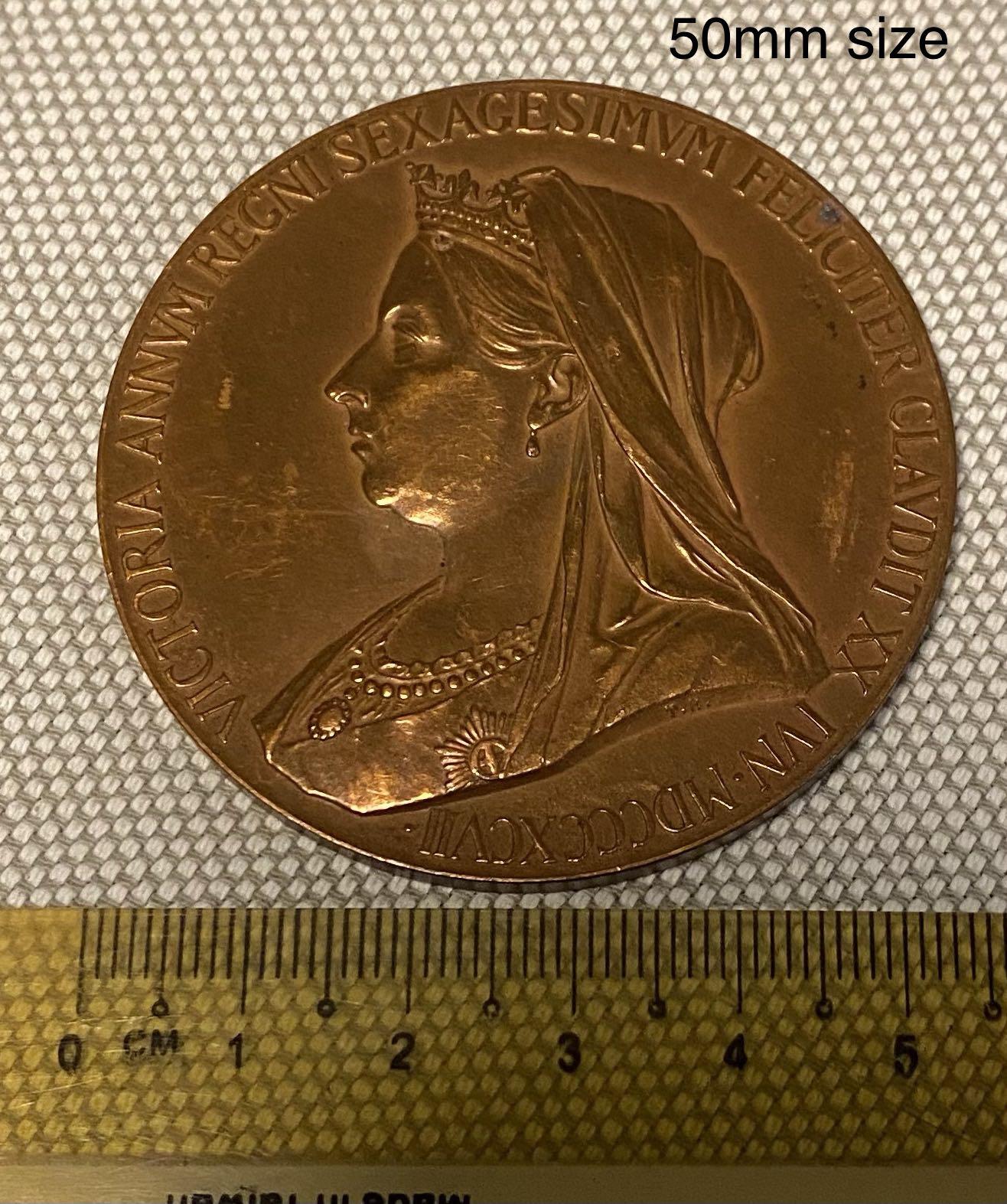 England 1837 - 1897 Queen Victoria 50mm size, Hobbies & Toys ...