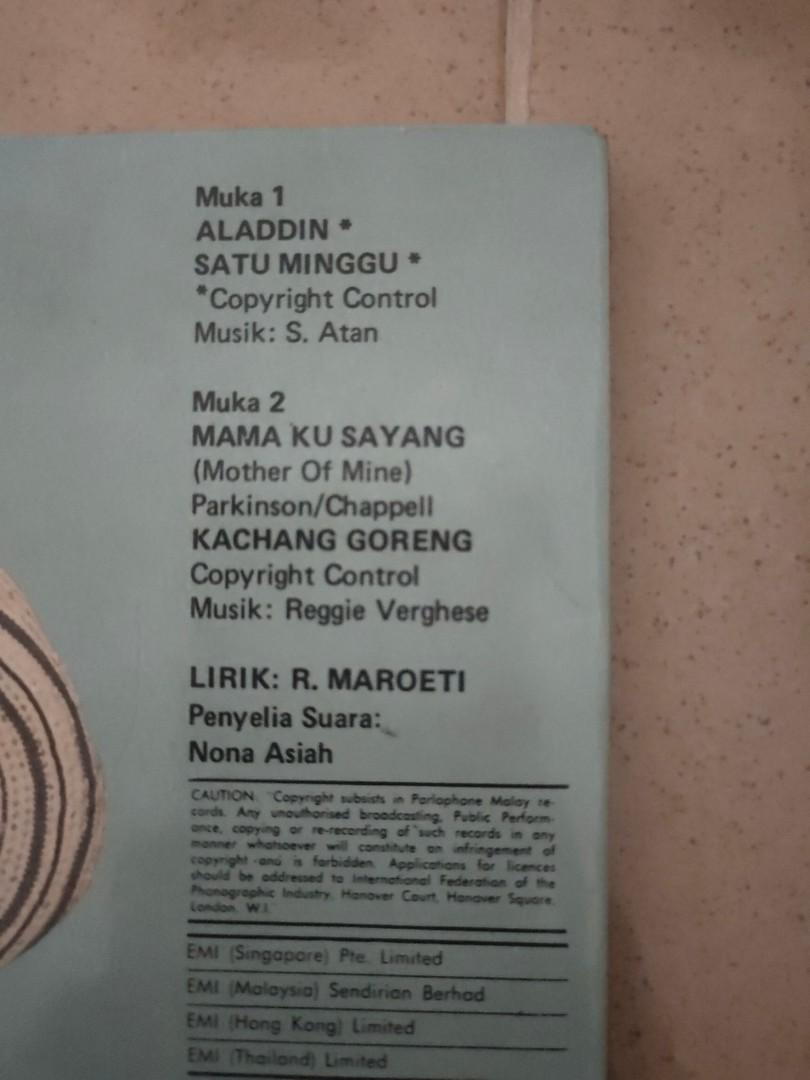 ep indra shahrir aladdin, Hobbies & Toys, Music & Media, CDs & DVDs on ...