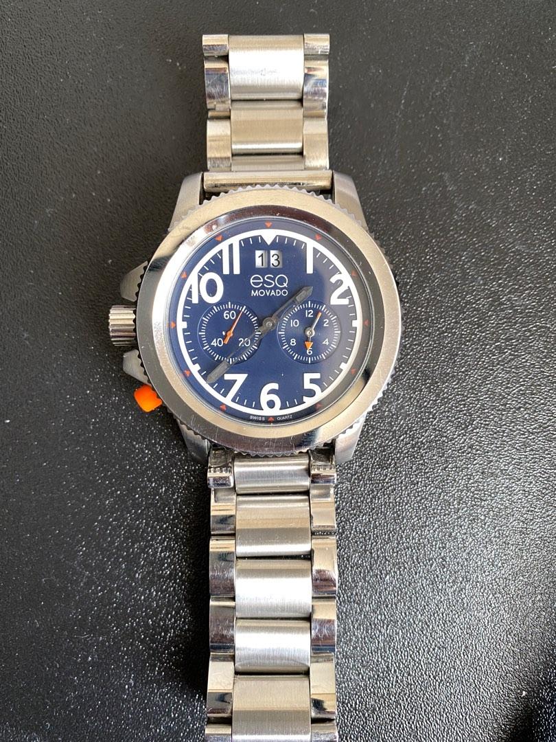 ESQ Movado Watch for Men from US, Men's Fashion, Watches & Accessories ...