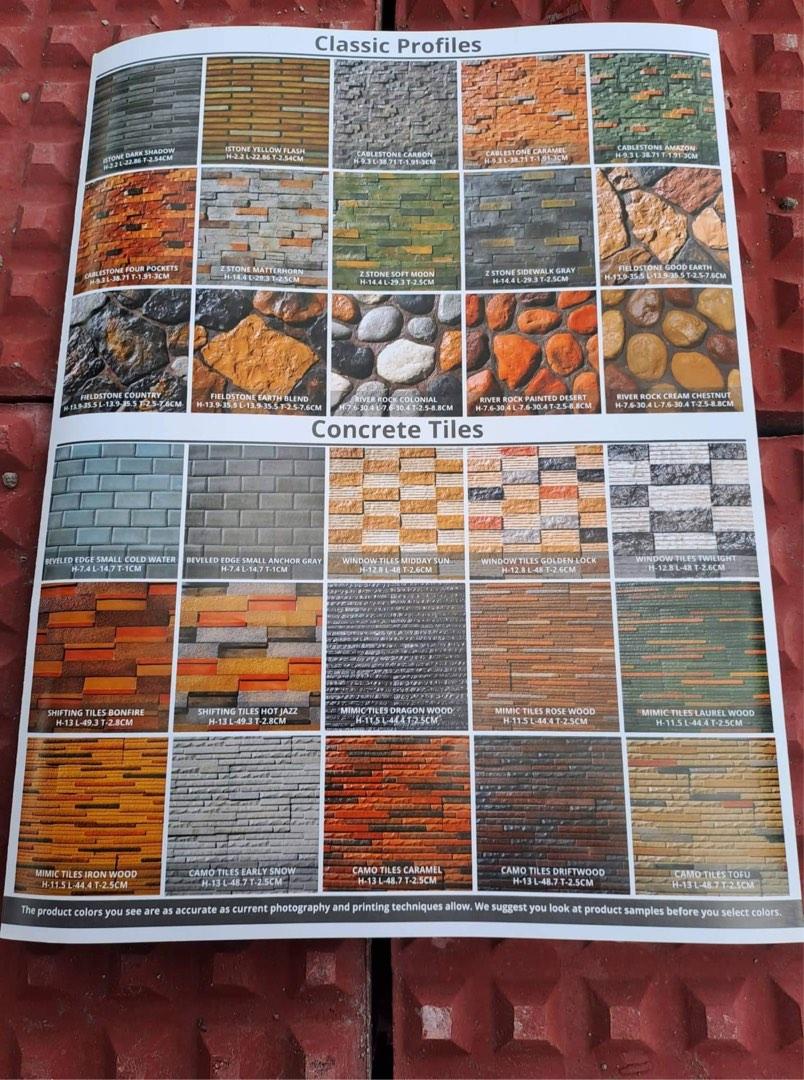 Ez Rock Stone Wall Cladding, Furniture & Home Living, Home Decor, Wall ...