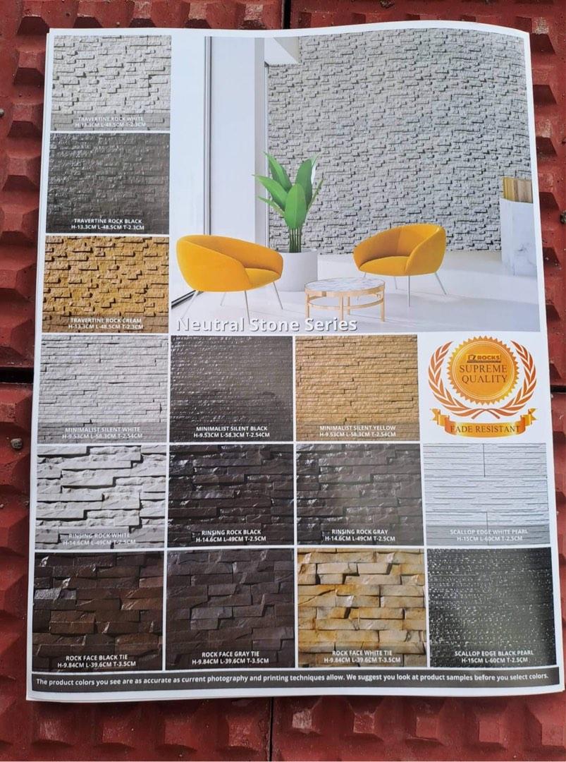 Ez Rock Stone Wall Cladding, Furniture & Home Living, Home Decor, Wall ...