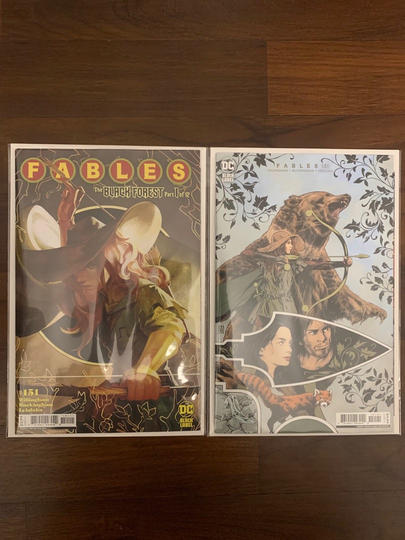 Fables #151 Set of 2 Covers by DC Comics, Hobbies & Toys, Books ...