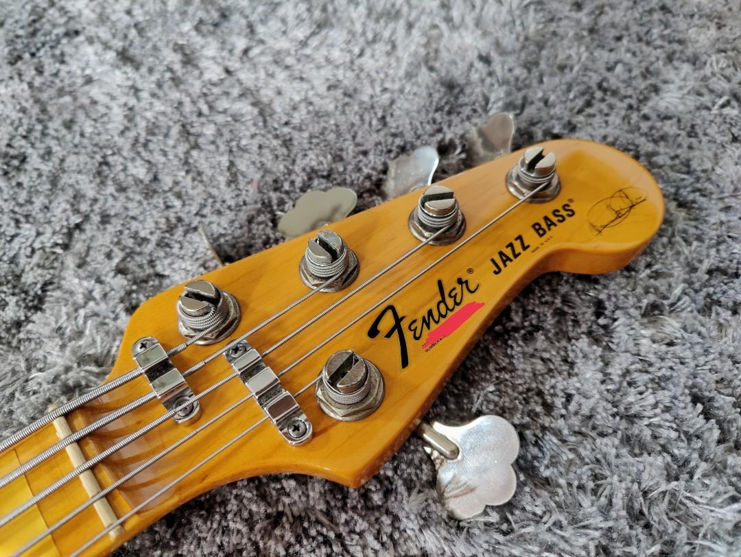 Fender Jazz Bass 5s Marcus Miller Signature USA, Hobbies & Toys, Music ...