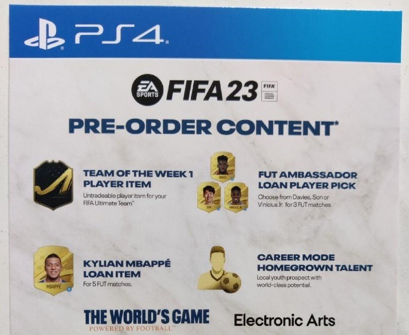 Fifa 23 FUT DLC Code (Region 3 Asia), Video Gaming, Video Games ...