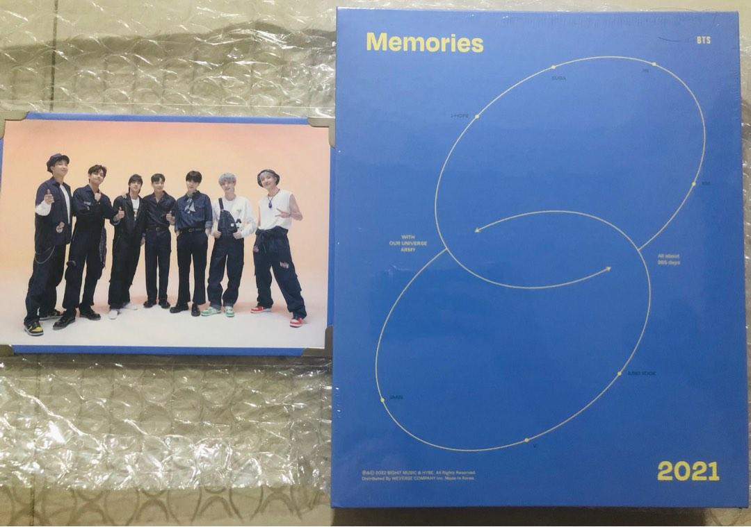(First Batch) SEALED DVD BTS MEMORIES OF 2021 DVD/ BTS MEMORIES 2021 ...