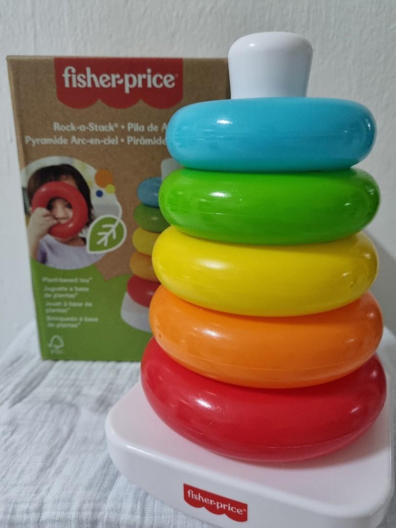Fisher-price Rock a Stack Toy, Babies & Kids, Infant Playtime on Carousell