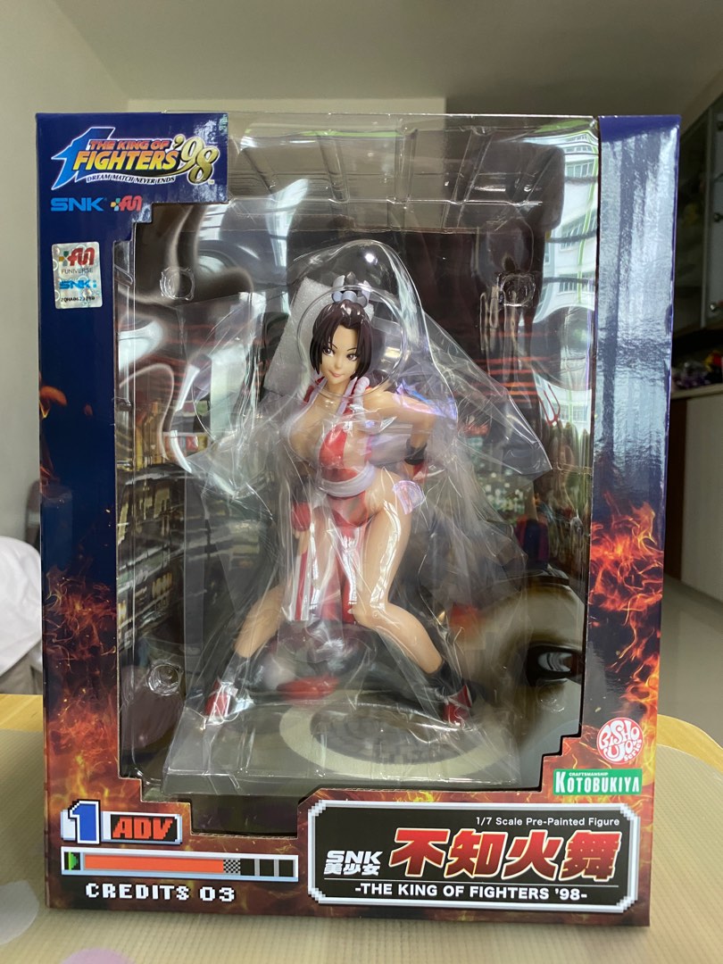 (2) (FREE DELIVERY) AUTHENTIC Kotobukiya Bishoujo 1/7 Mai Shiranui Statue SNK KOF 98 King Of ...