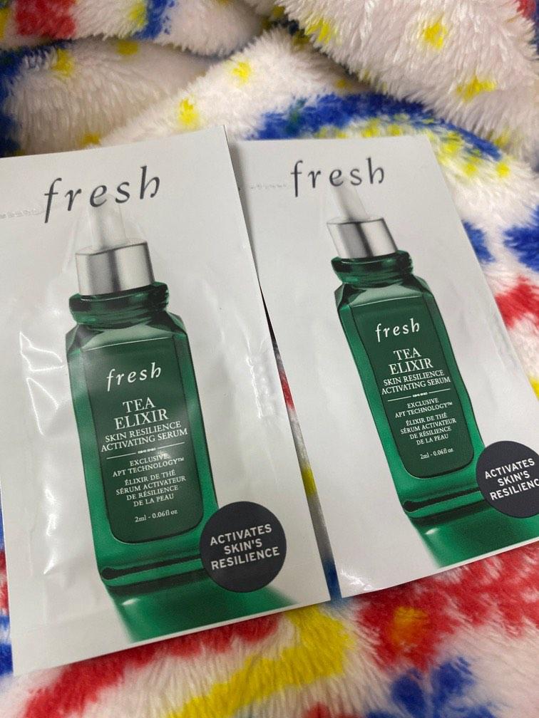 兩包Fresh tea elixir skin resilience activating serum, 美容＆化妝品, 健康及美容 - 皮膚 ...