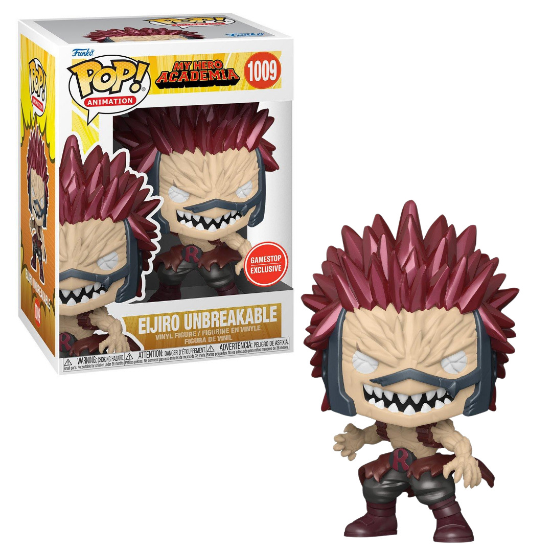 Funko Pop! MHA: Eijiro Unbreakable (Metallic) (GameStop Exclusive ...