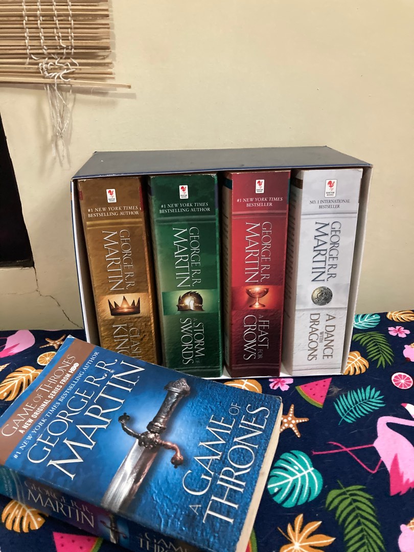 Game of Thrones Book Set, Hobbies & Toys, Books & Magazines, Fiction ...