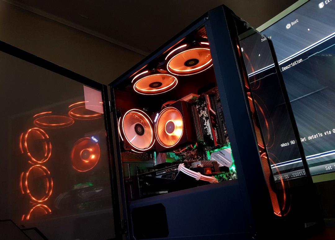 Gaming Rig Desktop PC System Unit in a Very Nice Build Like New ...