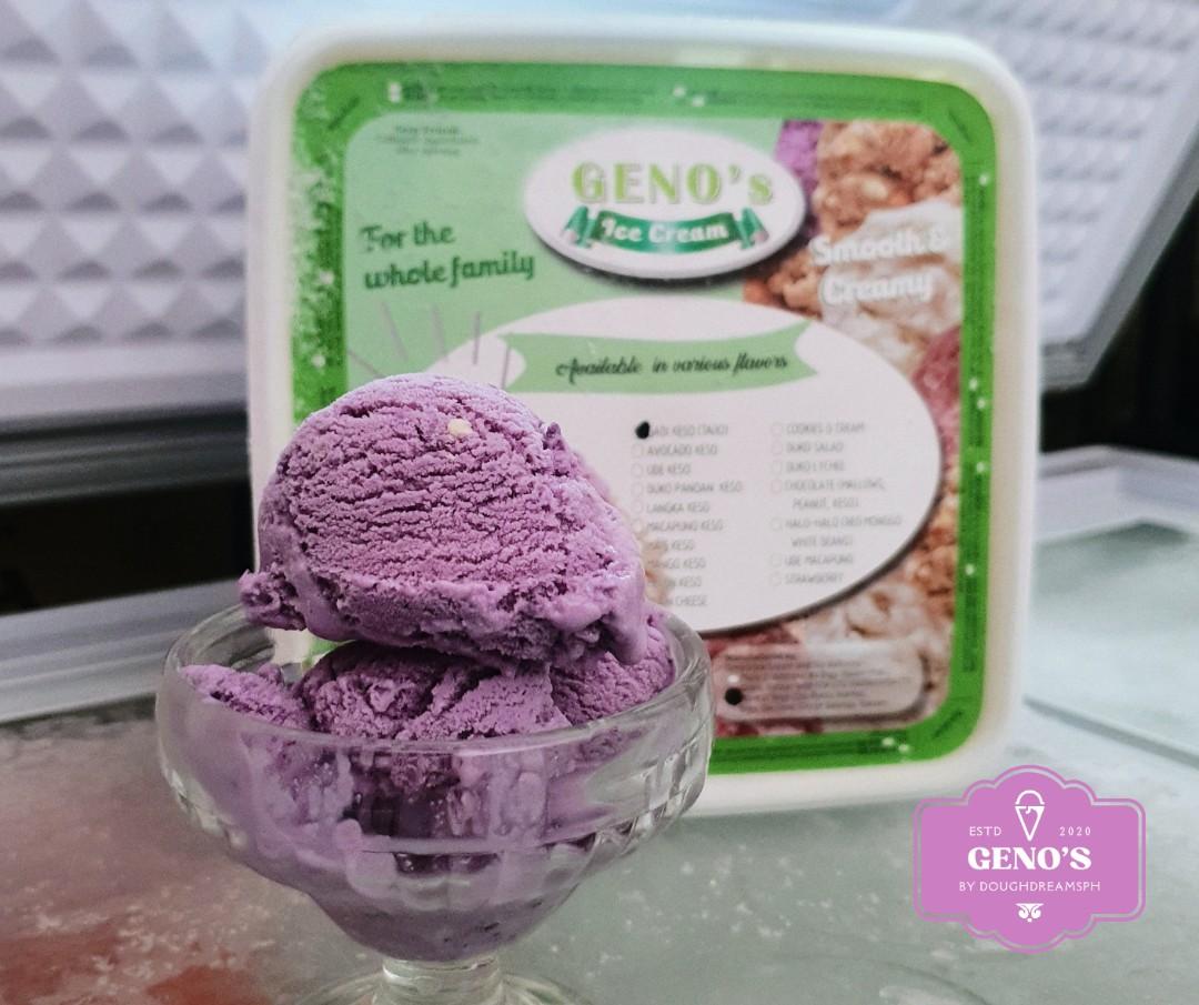 GENO'S UBE-KESO FOR SALE, Food & Drinks, Chilled & Frozen Food on Carousell