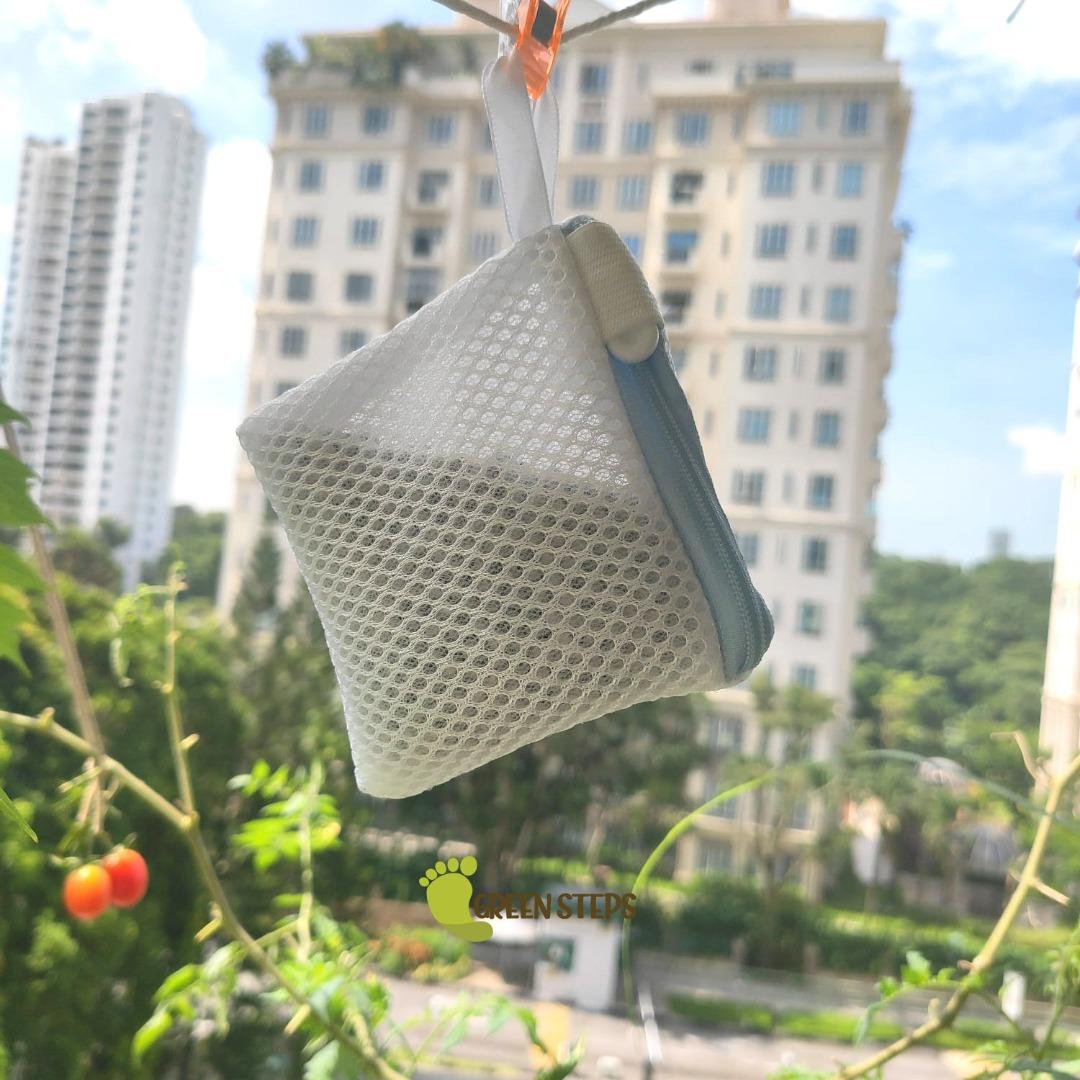 [GREENSTEPS SG] Magnesium laundry bag 100g net || At least 365 washes ...