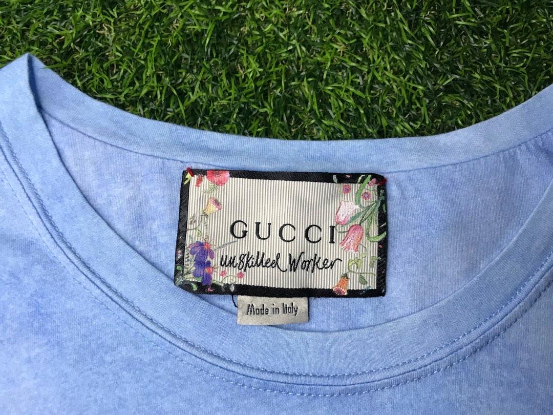 GUCCI Unskilled Workers, Men's Fashion, Tops & Sets, Tshirts & Polo ...