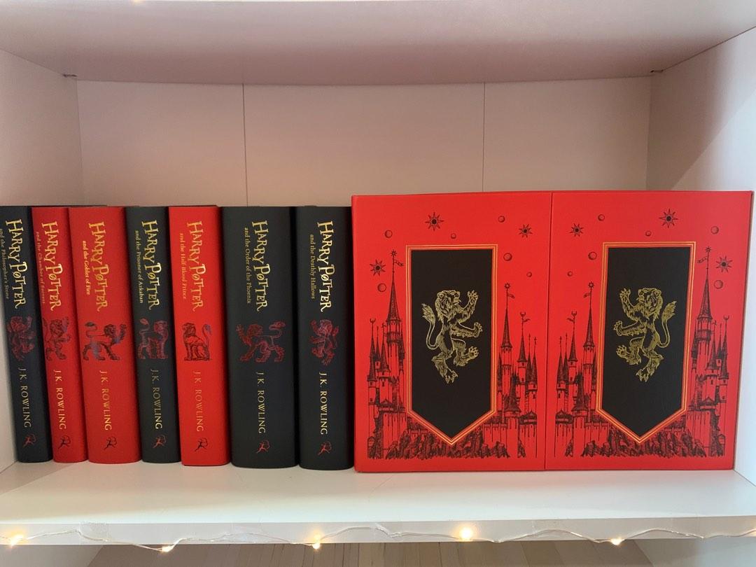 BOOKS- Harry Potter by JK Rowling Gryffindor Hogwarts House Anniversary ...