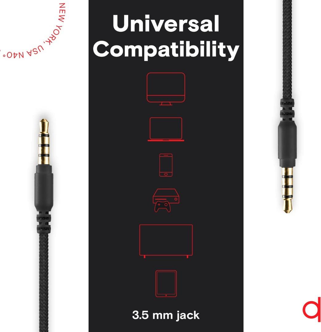 "(Headphone only - no box) Artix CL750 Wired Headphones with Microphone ...
