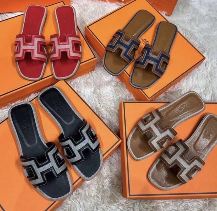 Hermes orans limited edition, Luxury, Sneakers & Footwear on Carousell