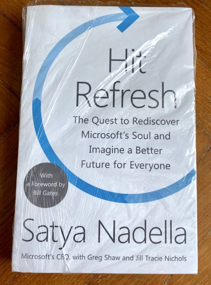 Hit refresh by satya nadella, Hobbies & Toys, Books & Magazines ...