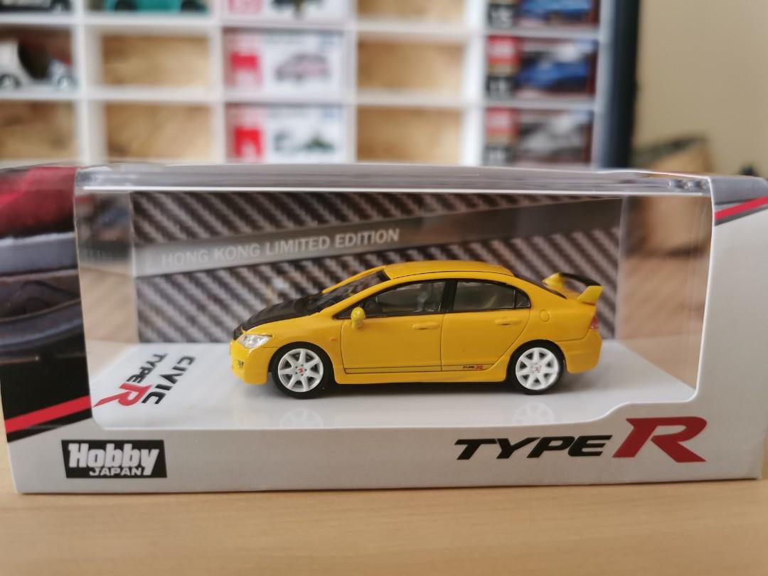 Hobby Japan Honda Civic Type R FD2R HK Limited Edition, Hobbies & Toys ...