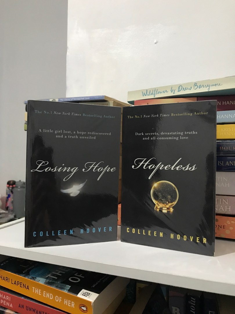 HOPELESS AND LOSING HOPE BY COLLEEN HOOVER, Hobbies & Toys, Books ...