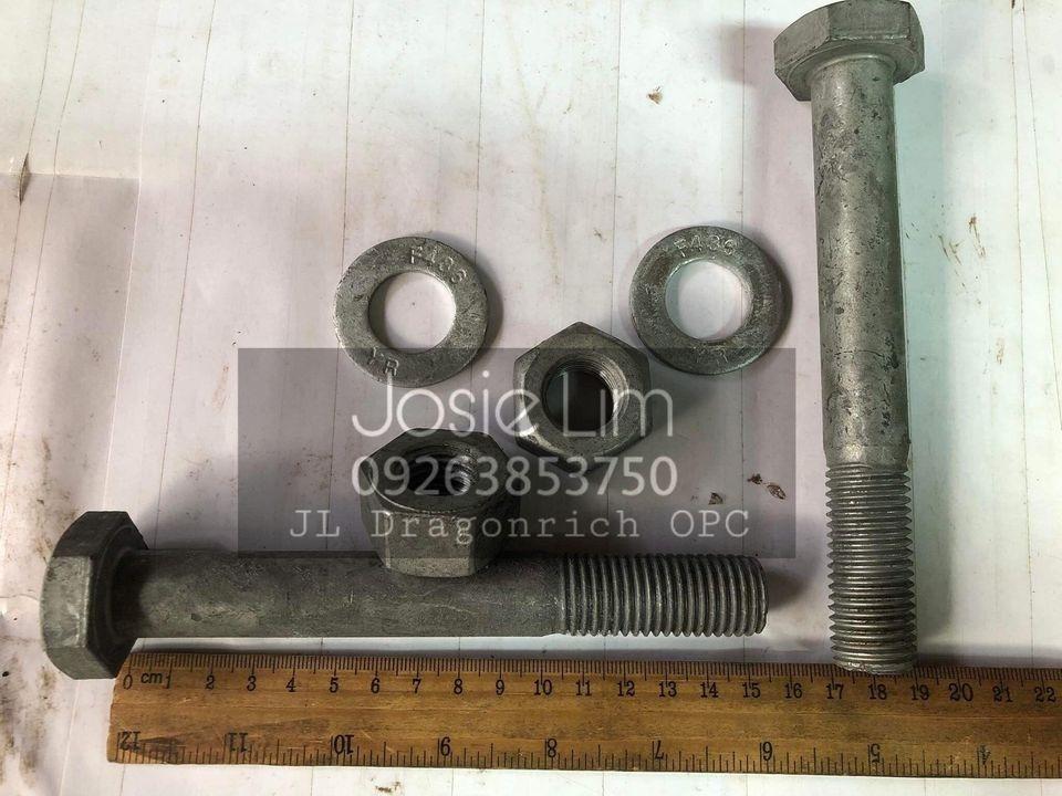 Hot Dipped Galvanized HDG A325 Hex Bolts and Nuts - ALL SIZES AVAILABLE ...