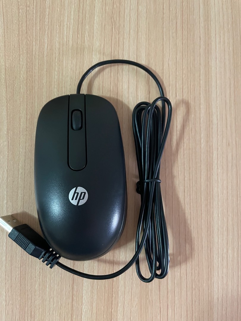 HP wired mouse, Computers & Tech, Parts & Accessories, Mouse ...
