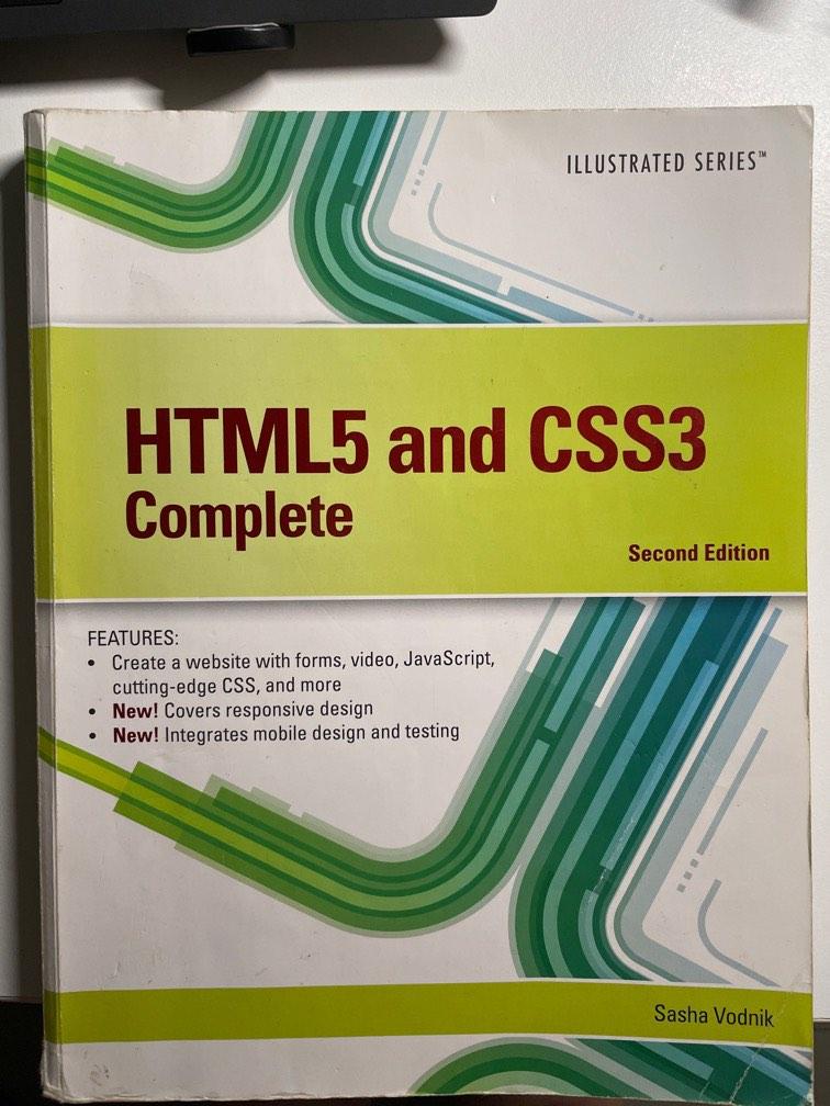 HTML5 and CSS3 complete 2nd edition - S. Vodnik, Hobbies & Toys, Books ...