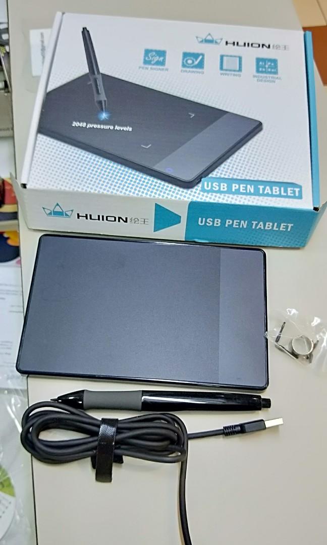 Huion usb pen tablet, Computers & Tech, Parts & Accessories, Mouse ...