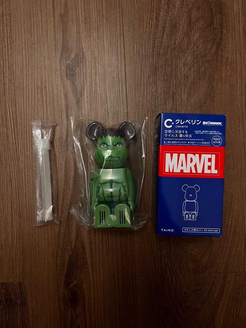 (Hulk) Marvel Bearbrick x Cleverin Air Purifier Blind Box, Hobbies ...