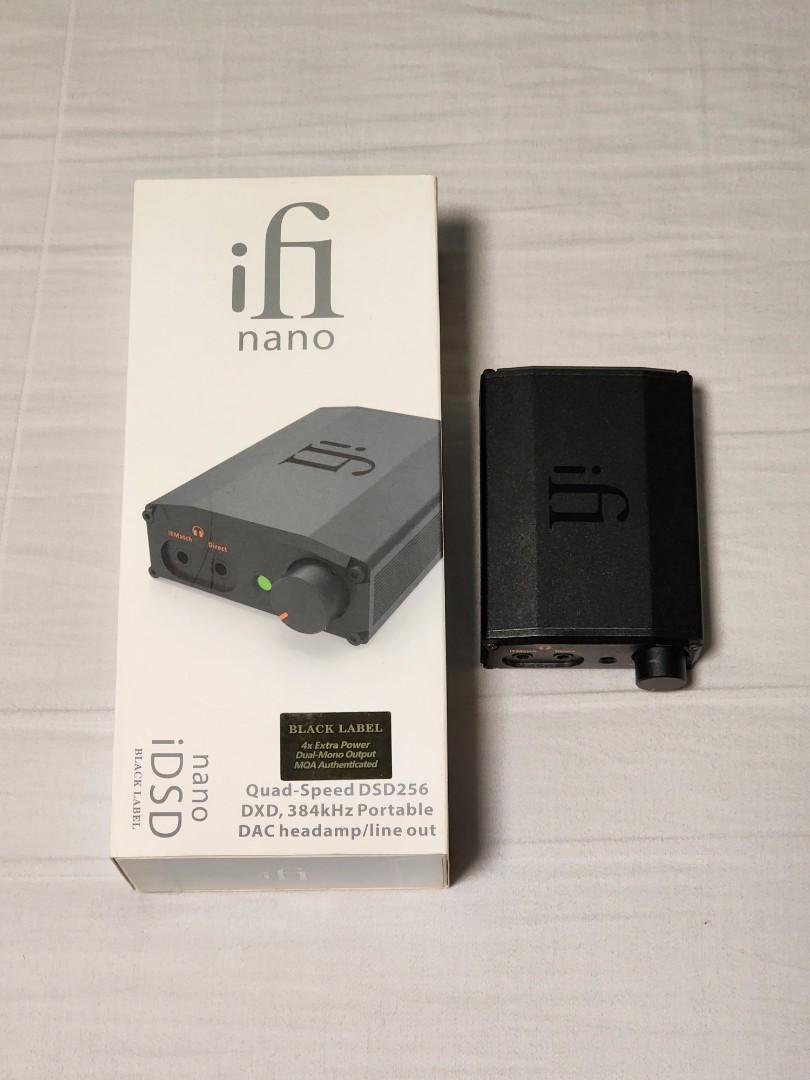 ifi Nano iDSD Black Label USB DAC / Amp Combo, Audio, Other Audio Equipment on Carousell