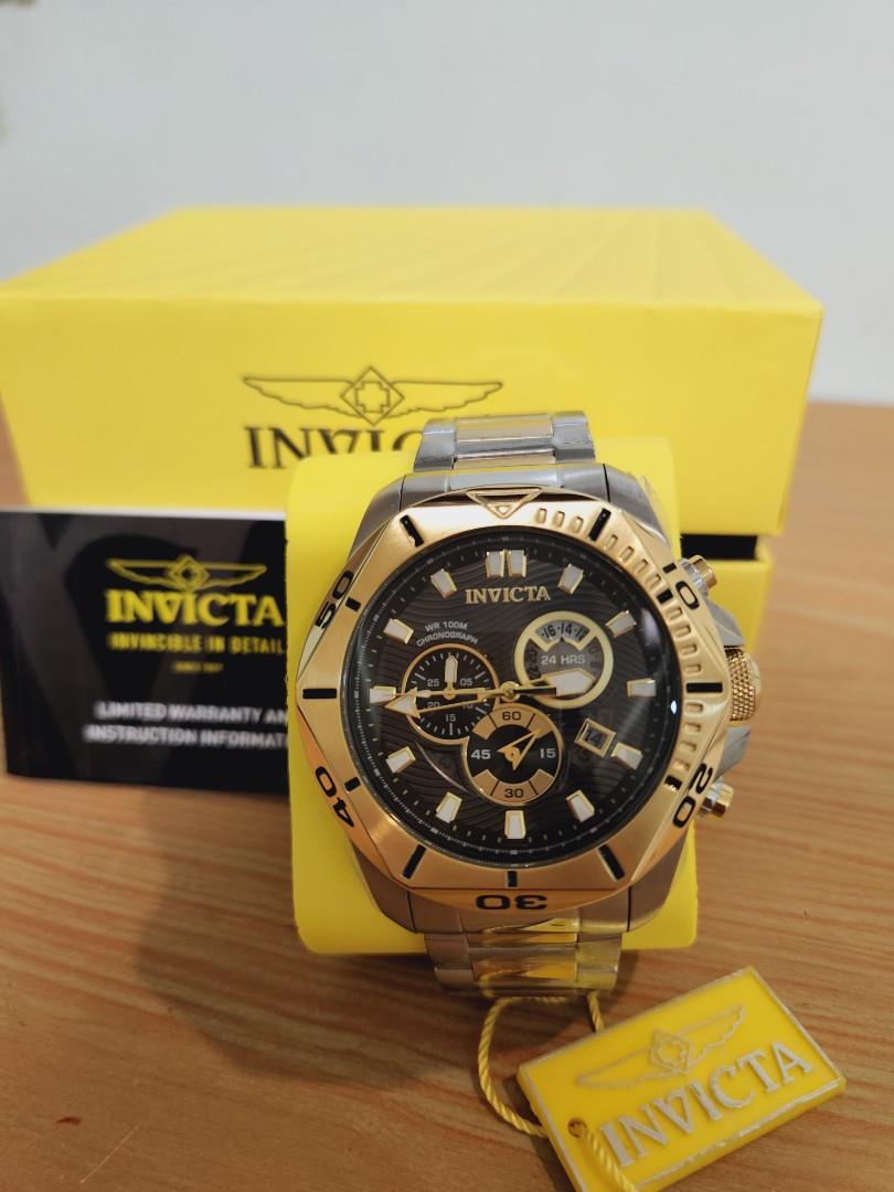Invicta 32270 Chronograph Men's Watch 50mm, Men's Fashion, Watches ...