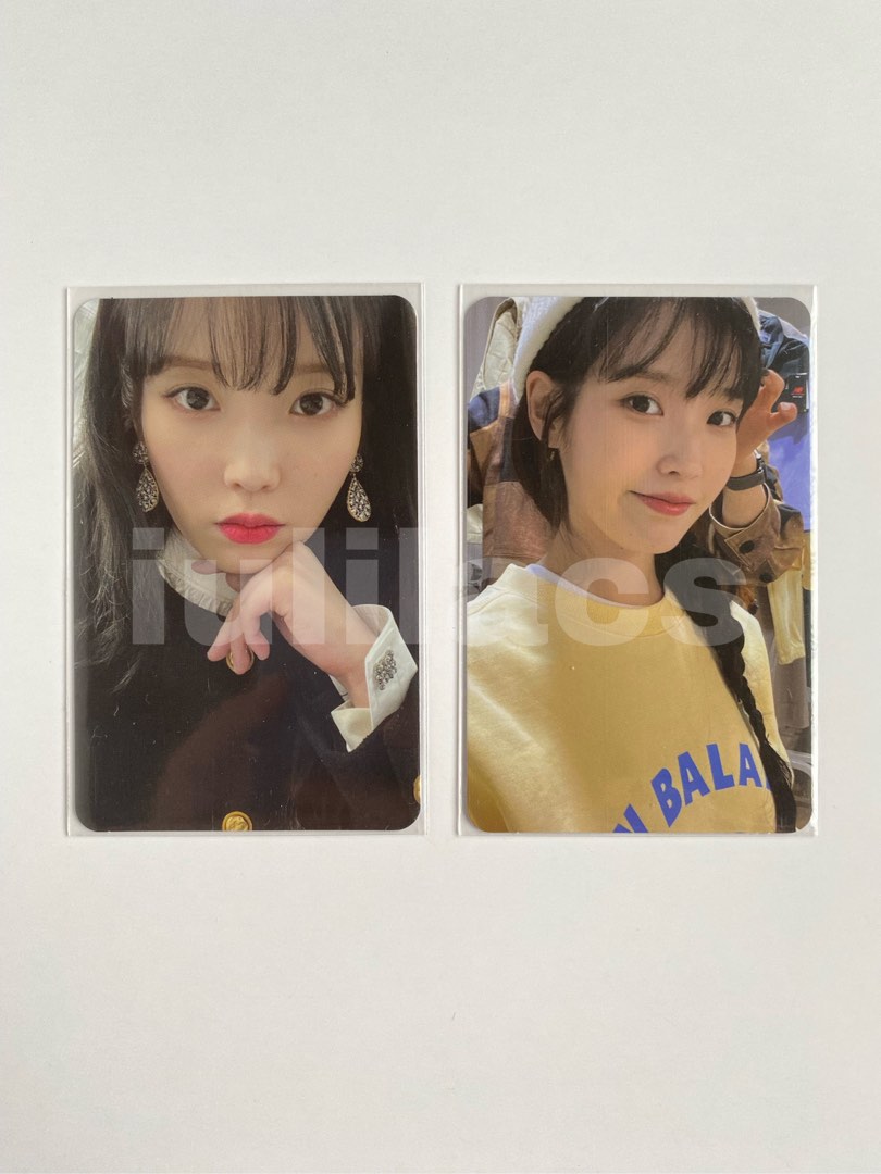 IU Pieces Photocards, Hobbies & Toys, Memorabilia & Collectibles, K-Wave on Carousell