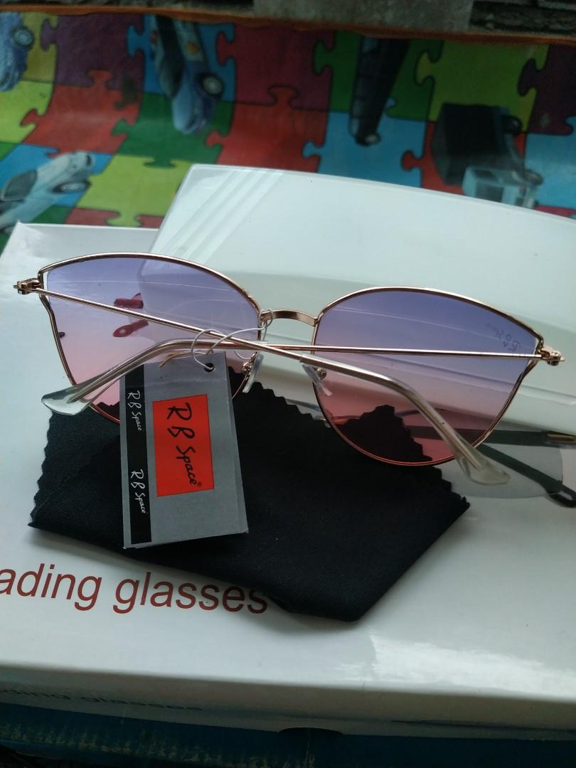 Kacamata wanita rb space original lensa warna, Fesyen Wanita, Aksesoris ...