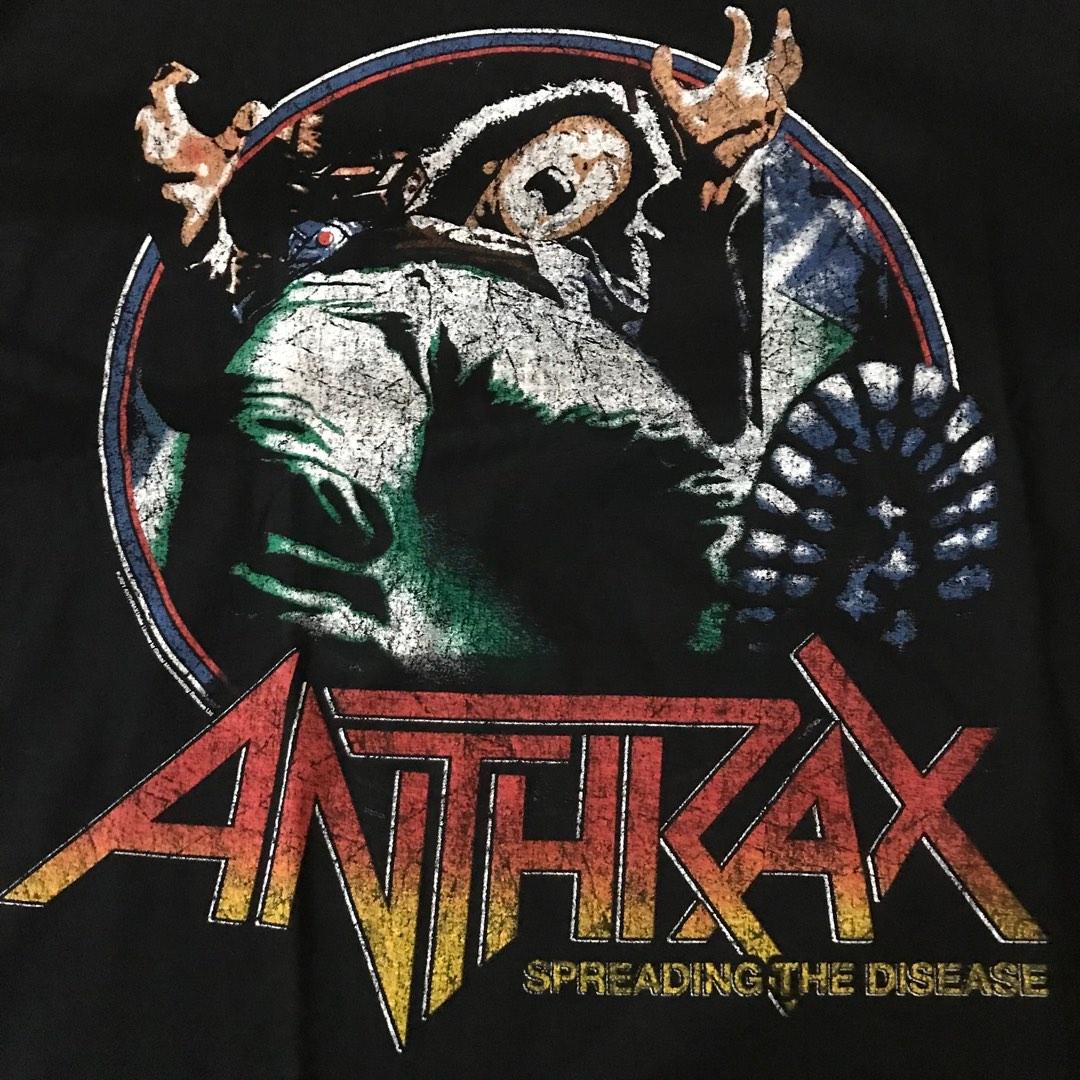 KAOS BAJU BAND THRASH METAL ANTHRAX BIG FOUR METALLICA MEGADETH SLAYER ...