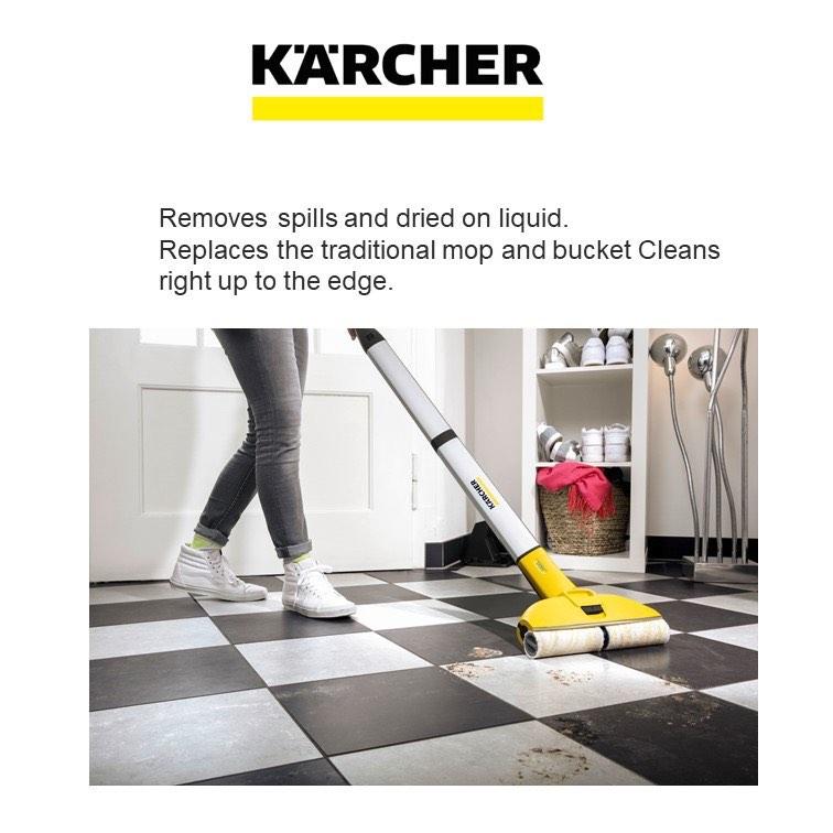 KARCHER Wiping Mop ( electric ), TV & Home Appliances, Vacuum Cleaner ...