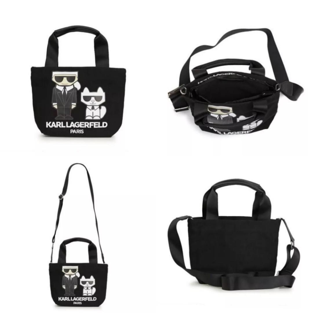 Karl Lagerfeld KRISTEN CANVAS CROSSBODY / Karl Lagerfeld KRISTEN CANVAS ...