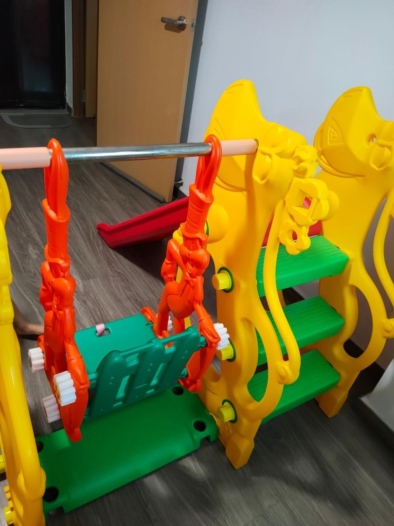 Kids Swing & Slide Set, Hobbies & Toys, Toys & Games on Carousell