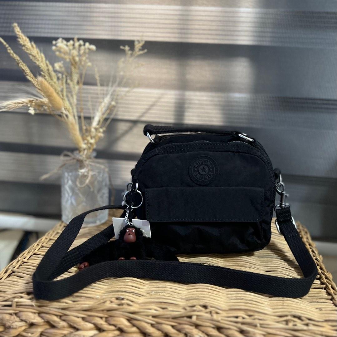 Kipling Puck Black, Women's Fashion, Bags & Wallets, Cross-body Bags on ...