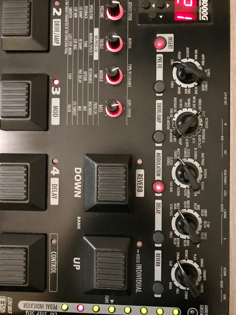 KORG AX3000g guitar multi-effects, Hobbies & Toys, Music & Media ...