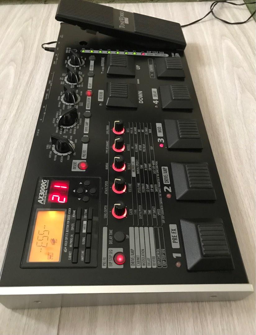 KORG AX3000g guitar multi-effects, Hobbies & Toys, Music & Media ...