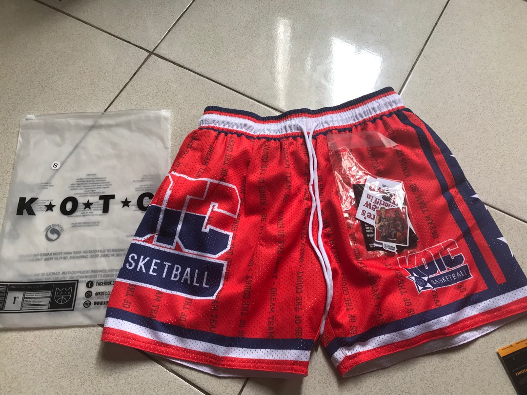 KOTC "Dream Team" Swingman Mesh Basketball Shorts in Heavyweight Fabric, Men's Fashion, Bottoms ...
