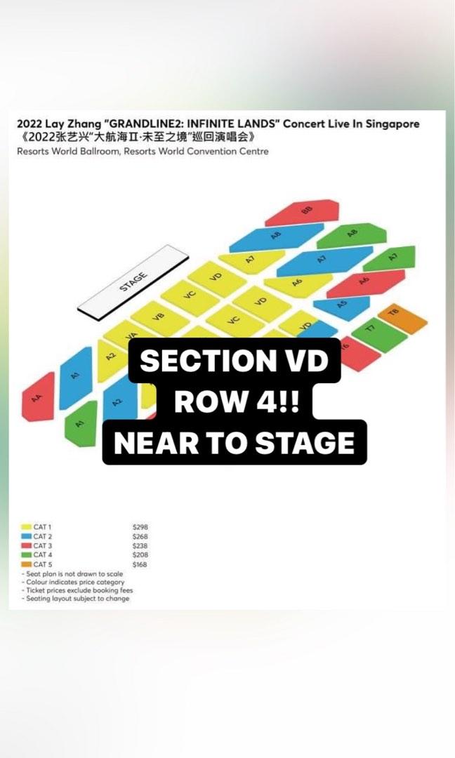 LAY Zhang concert, Tickets & Vouchers, Event Tickets on Carousell