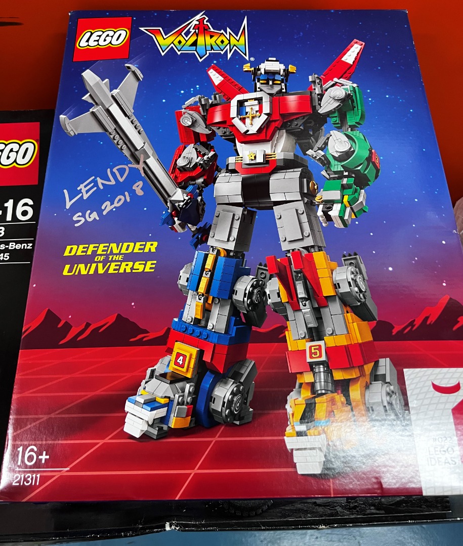 Lego 21311 Voltron. Signed by creator, Hobbies & Toys, Toys & Games on ...