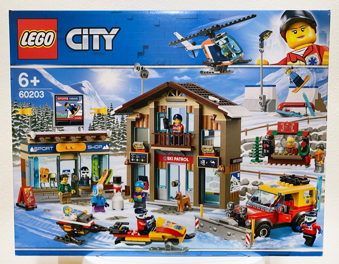 Lego 60203 Ski Resort FREE delivery , Hobbies & Toys, Toys & Games on Carousell